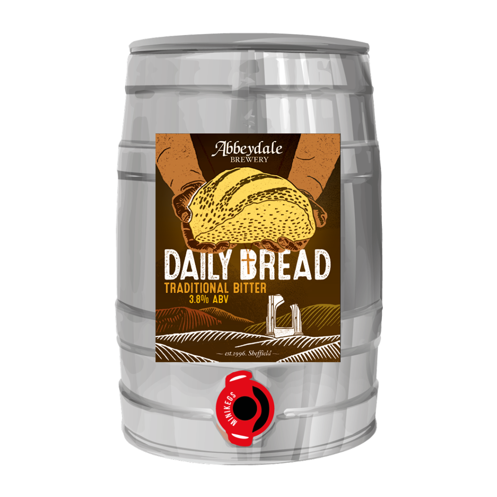 Daily Bread Minikeg – 3.8% – Abbeydale Brewery