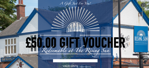 Rising Sun Gift Voucher – Abbeydale Brewery