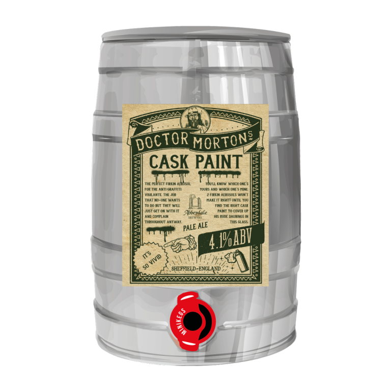 Cask Paint Minikeg – 4.1% – Abbeydale Brewery